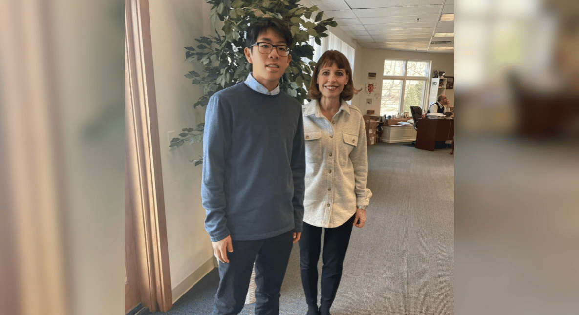 Brian Yang '25 Recognized for Research on Radon Levels, Rock Types